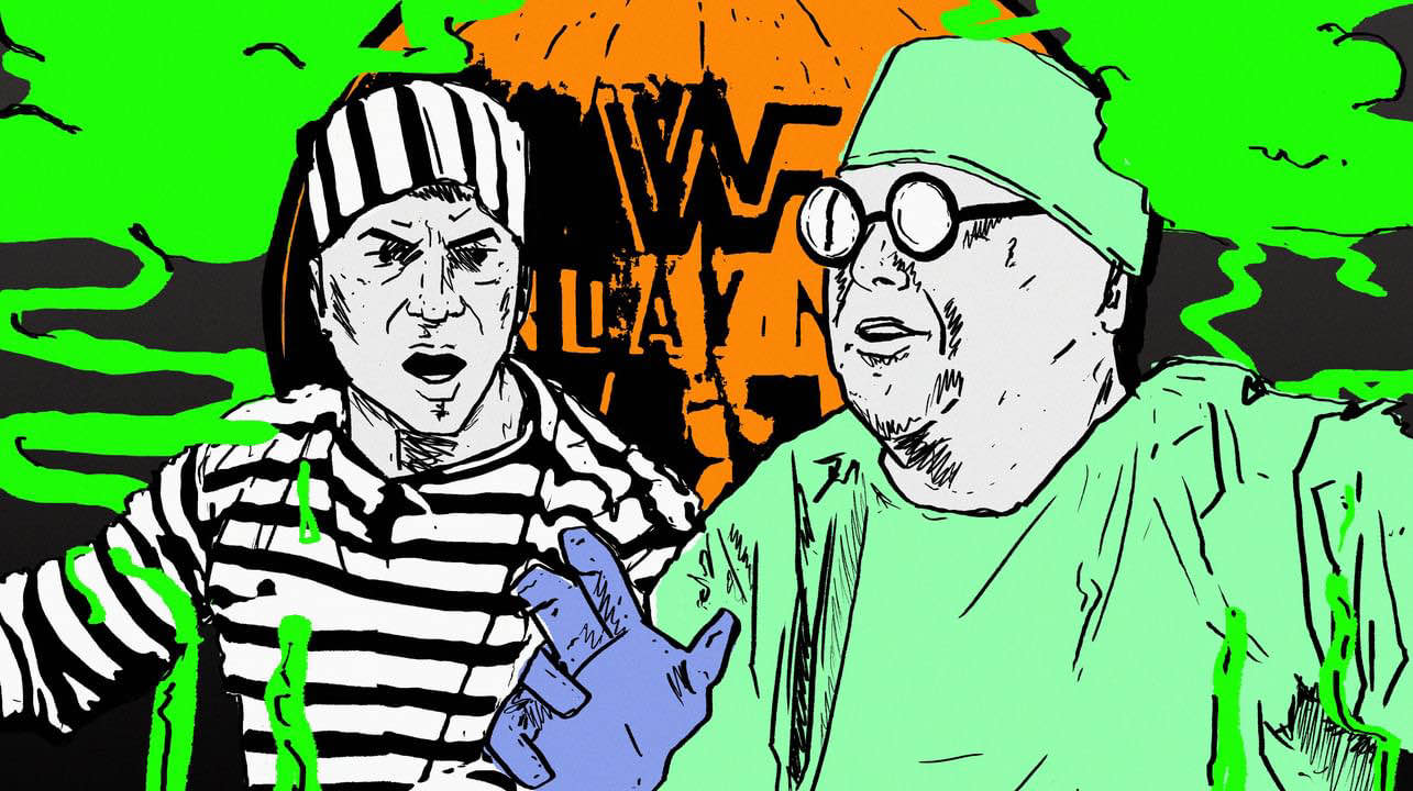 DEADLOCK Podcast: Revisiting WWF RAW 1995 Halloween Episode, Goldust TV ...