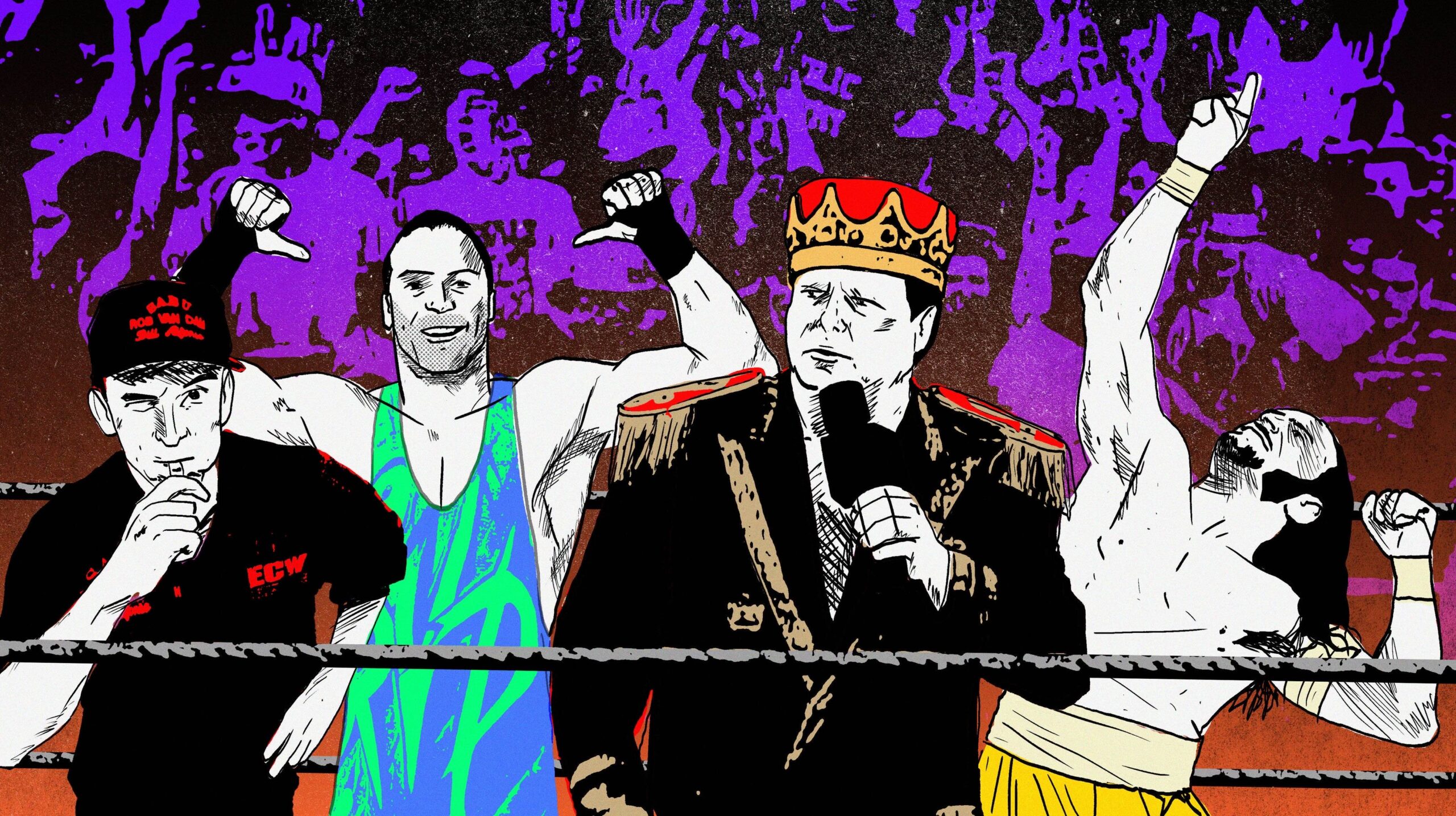 DEADLOCK Podcast: Revisiting ECW Hardcore TV 1997 Jerry Lawler Invades ...