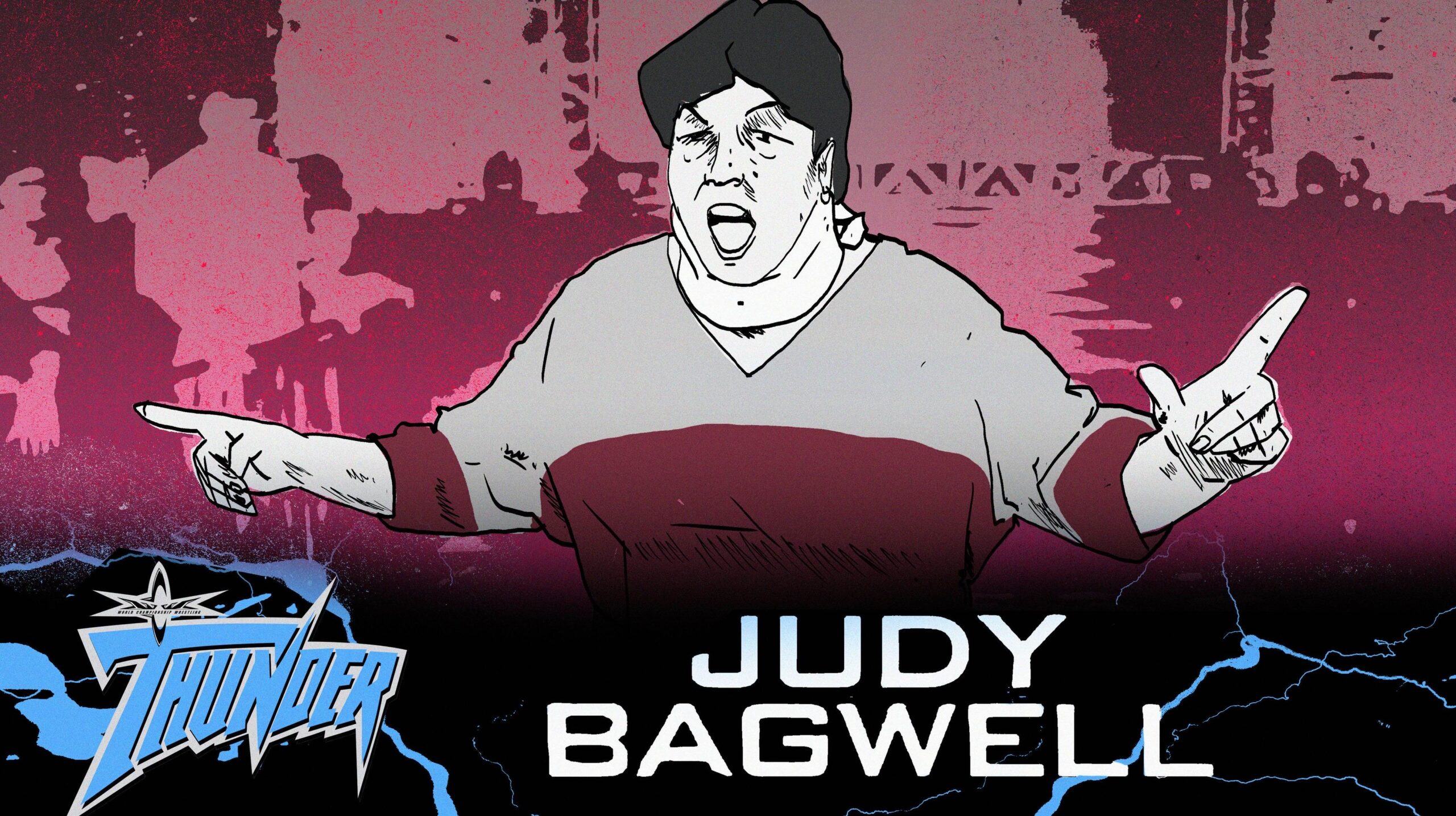 DEADLOCK Podcast: Revisiting WCW Thunder 2000 Judy Bagwell Wrestles ...